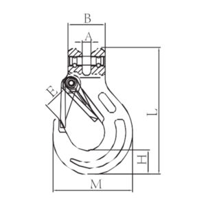 Grade 100 Clevis Sling Safety Hook | Legend Lifting, Australia